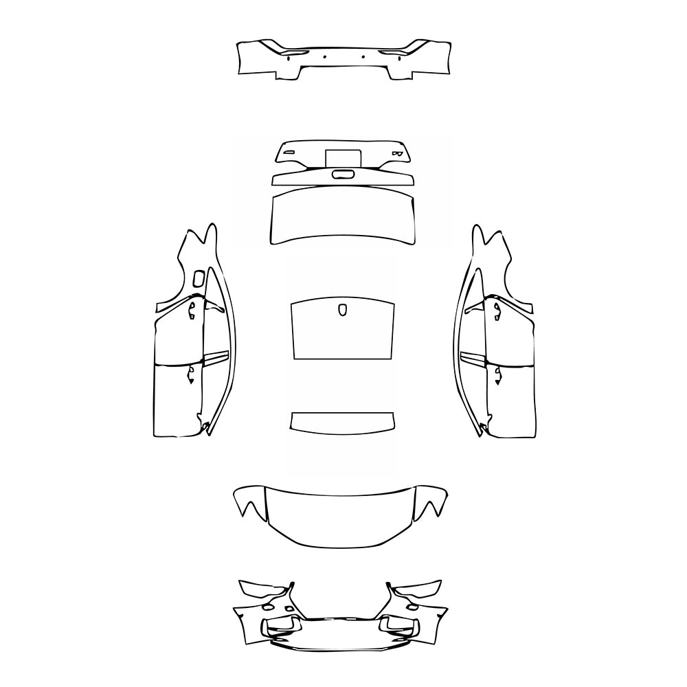 PPF prédécoupé Audi A6 A6 S-line 2021 – PPF-Kits
